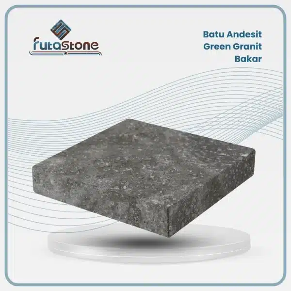 Batu Andesit Green Granit Bakar - Futastone